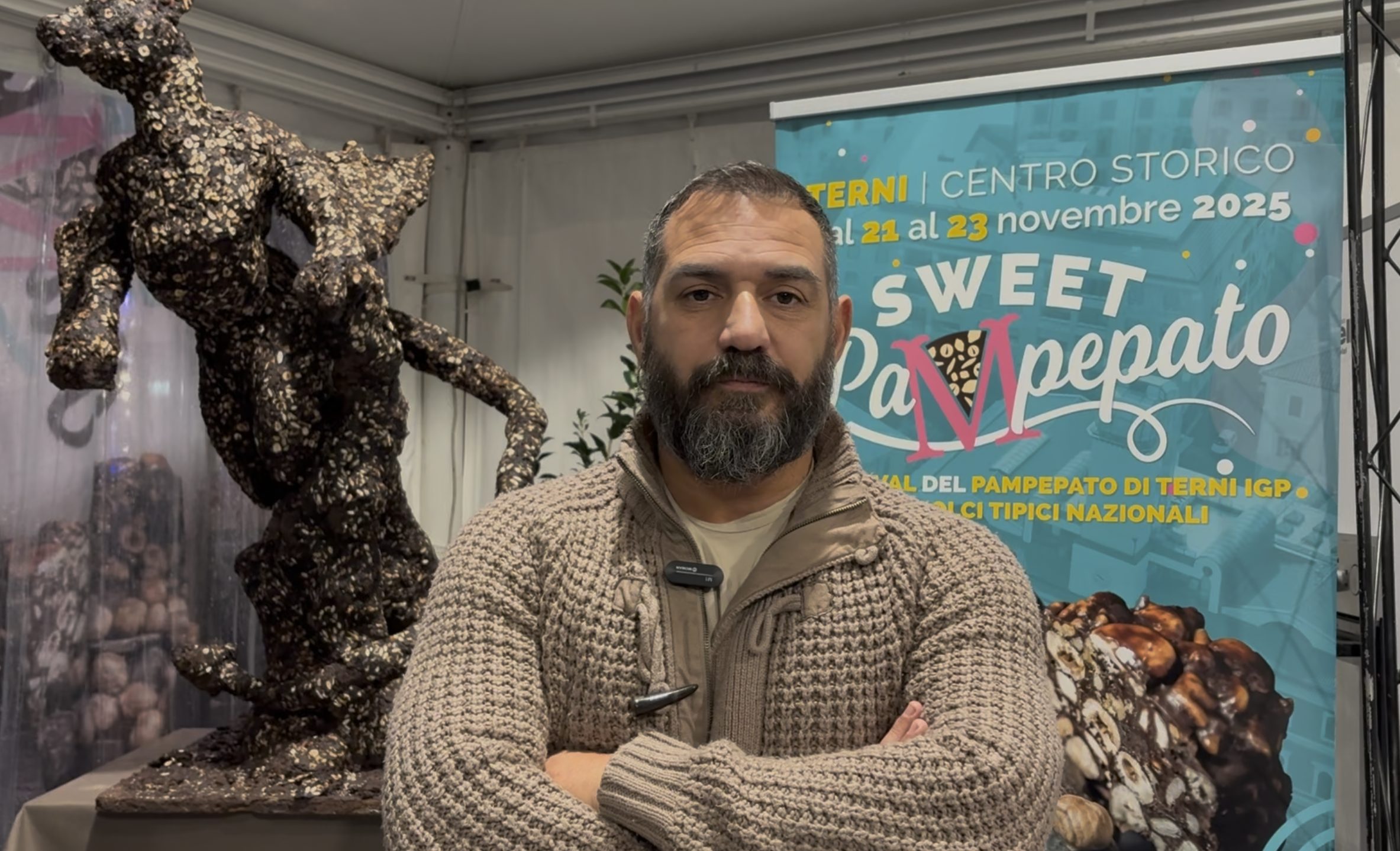 L’obelisco “dolce” di Marco Diamanti a Sweet Pampepato - Umbria 7